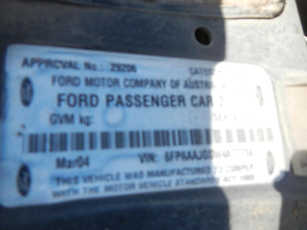 FORD FALCON A/C COMPRESSOR BA-BF, 4.0, ND 10S17C X201 TYPE, 10/2002-09/ ...
