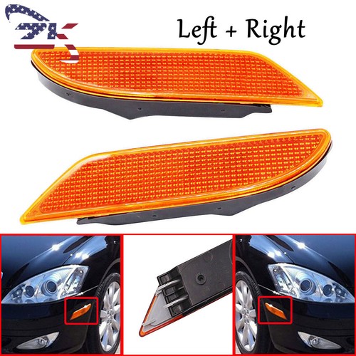 2007-2009 Mercedes-Benz W221 S550 S600 Front LED Bumper Side Marker ...