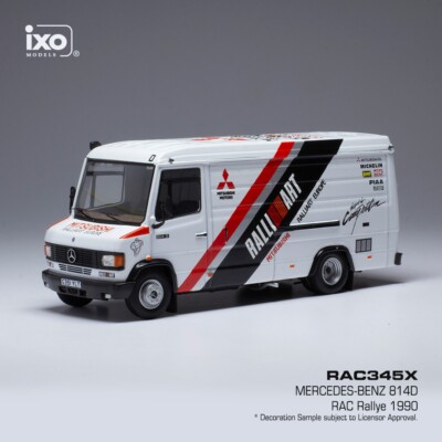 MERCEDES 814D RAC Rallye 1990 - 1:43 IXO RAC345X | eBay
