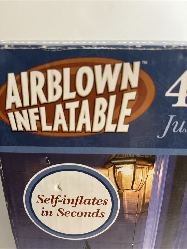 New 4' Inflatable Airblown Christmas Snowman Light | eBay