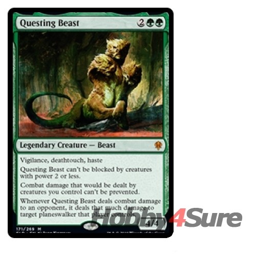 Questing Beast M/NM Magic: The Gathering MTG Throne Of Eldraine | eBay