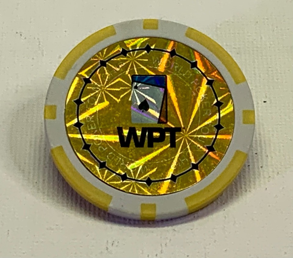 WPT World Poker Tour Holographic Laser Casino Chip Lot | eBay