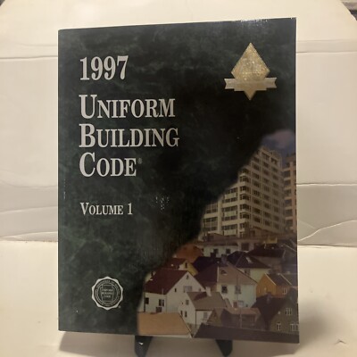 1997 Uniform Building Code Volume 1 by International Code Council | eBay