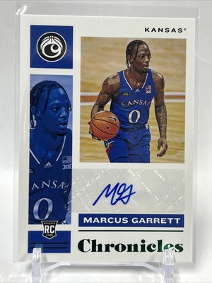 2021 Chronicles Draft Marcus Garrett Rookie Auto | eBay