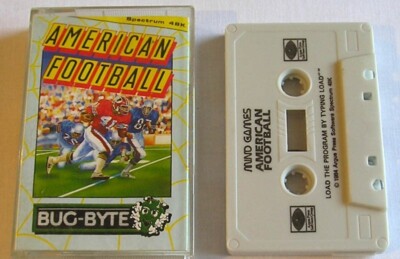 Sinclair ZX Spectrum 48K Game - AMERICAN FOOTBALL - Bug Byte - Tested ...