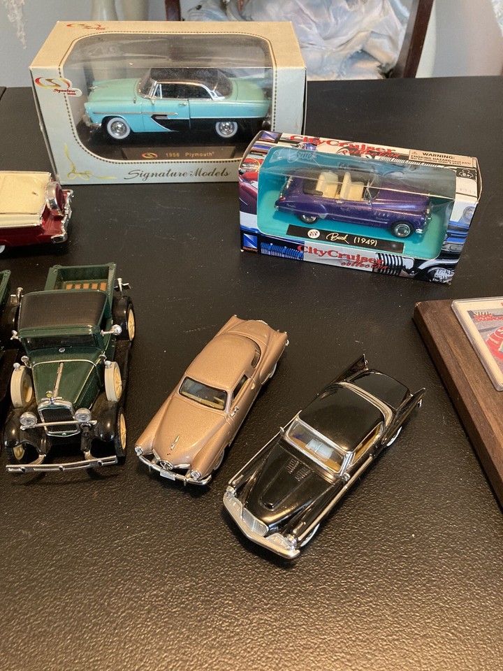 Antique Model Cars Bundle (Ford,Buick,Pontiac) 1930s-1960s | eBay