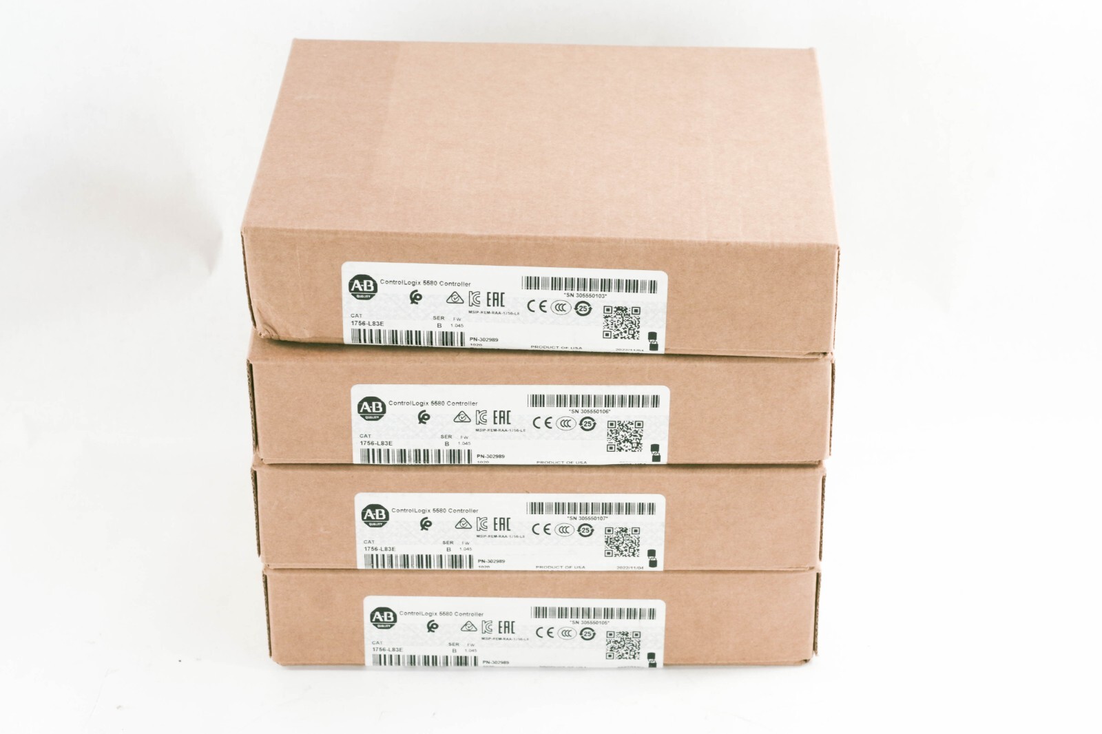 2023 Allen Bradley 1756-L83E /B ControlLogix Logix5580 Processor - New ...