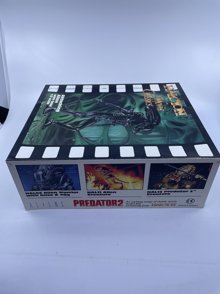 Vintage Halcyon Aliens “Attacking Alien” Model Kit w/ Base | eBay