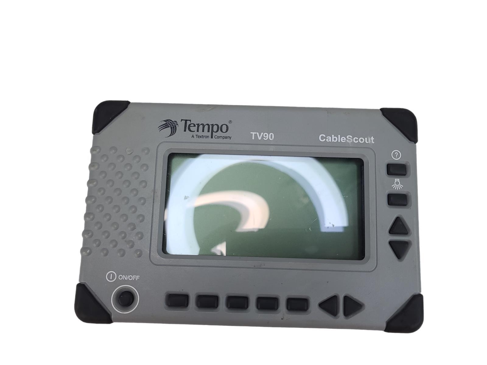 Tempo CableScout TV90 Coax CATV TDR Cable Tester- NEW | eBay