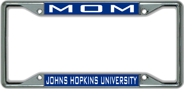 Johns Hopkins University Mom License Plate Frame for sale online | eBay