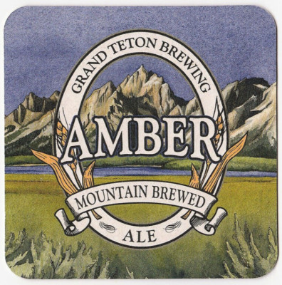 Grand Teton Brewing Beer Coaster Victor ID | eBay