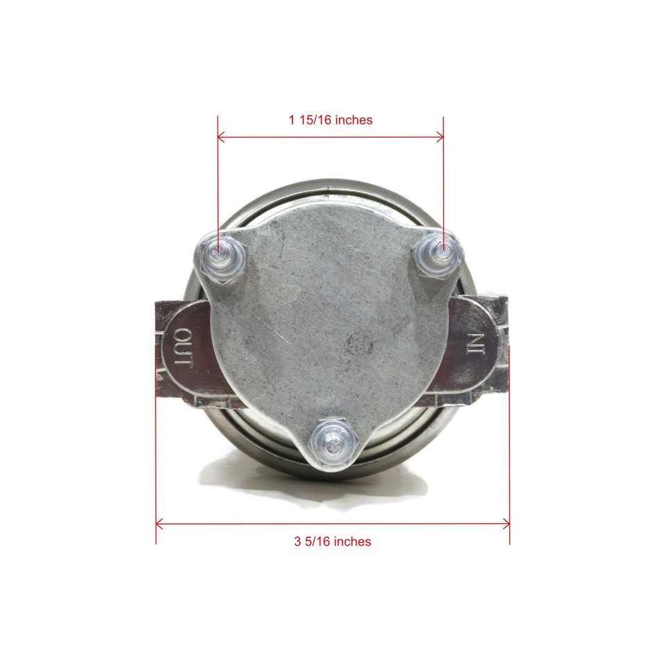 Electric Fuel Pump with Mounting Bracket & Hardware for Carter P4594 ...