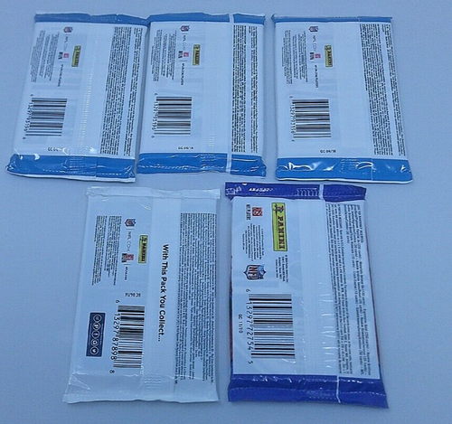 2018 Score Panini NFL Football Lot of 3 Packs + 2 Bonus Packs - Brand ...