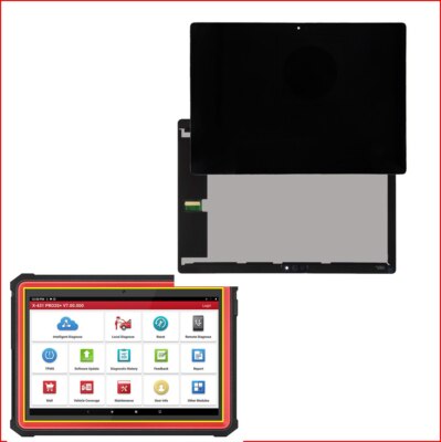 REPLACEMENT LCD Display TOUCH SCREEN DIGITIZER FOR LAUNCH X431 PRO3S ...