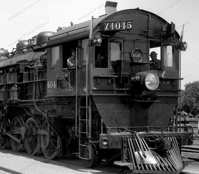 8x10 Print Southern Pacific RR AC3 Steam Engine CAB Forward Loco 1938 # ...
