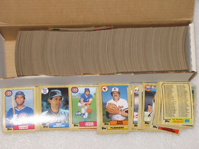 1987 Topps Baseball Cards Complete Set | eBay