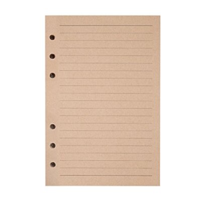 Refills Lined Paper Refillable A6 Paper for 5x7 Journal Notebook ...