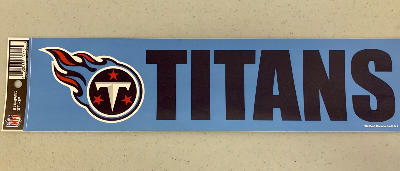 Tennessee Titans Vibrant Official NFL Team Logo Car Bumper Sticker ...