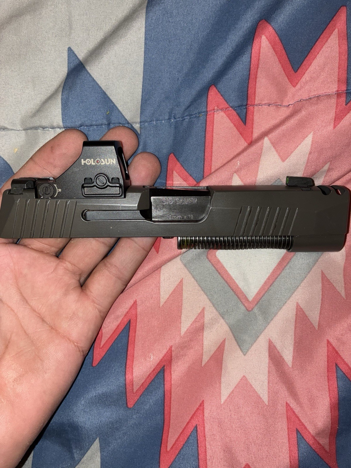 Sig Sauer P365 AXG Legion 9mm Compensated Slide | eBay