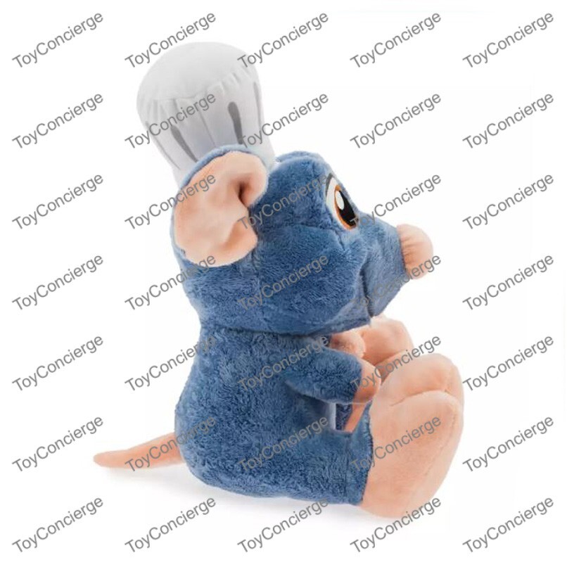 Disney Parks Chef Remy Ratatouille Big Feet Plush Stuffed Big Foot Remy ...