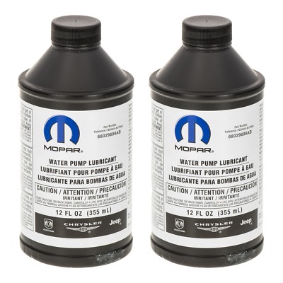 JEEP DODGE CHRYSLER RAM (2) ENGINE COOLANT ADDITIVE WATER PUMP ...