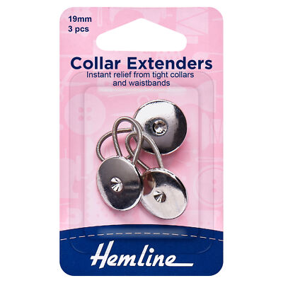 Hemline Metal Collar Expanders 19mm | eBay Australia