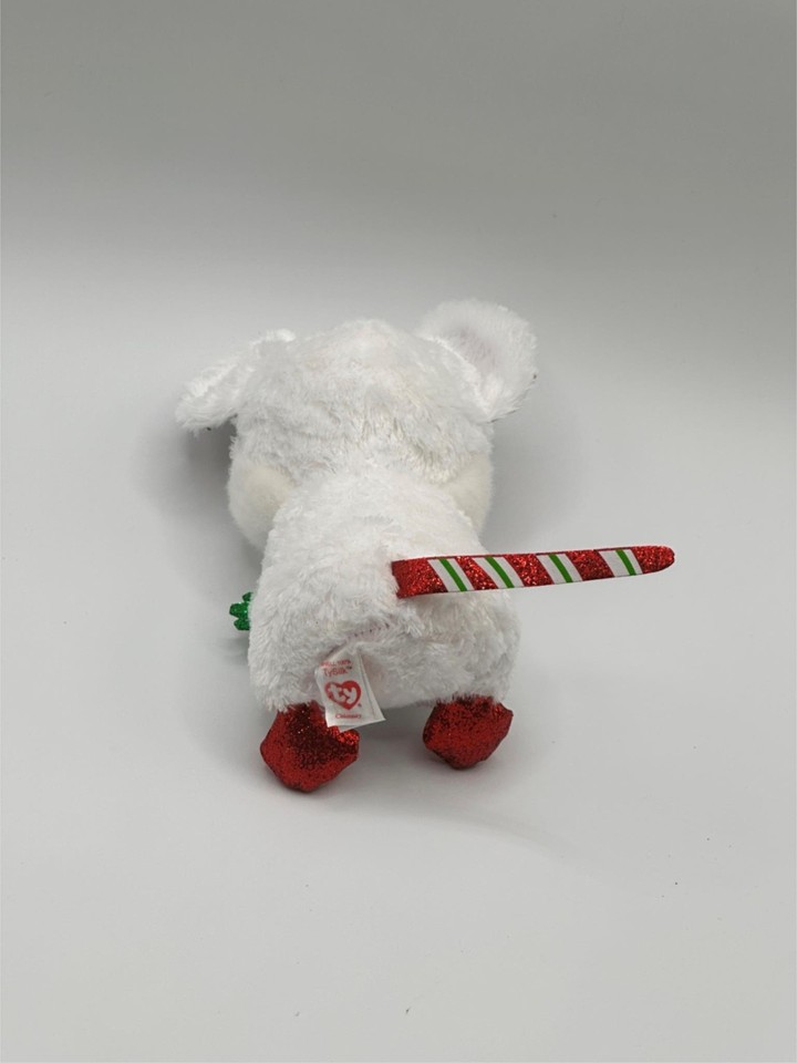 Ty Beanie Boos CHIMNEY the Mouse 6" Beanbag Plush Stuffed Toy w ...