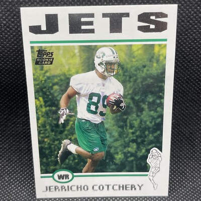 2004 Topps Jerricho Cotchery #339 Rookie RC New York Jets | eBay