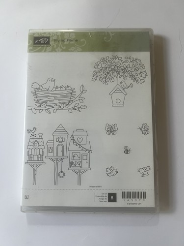 STAMPIN' UP FLYING HOME Cling Stamp Set Used | eBay