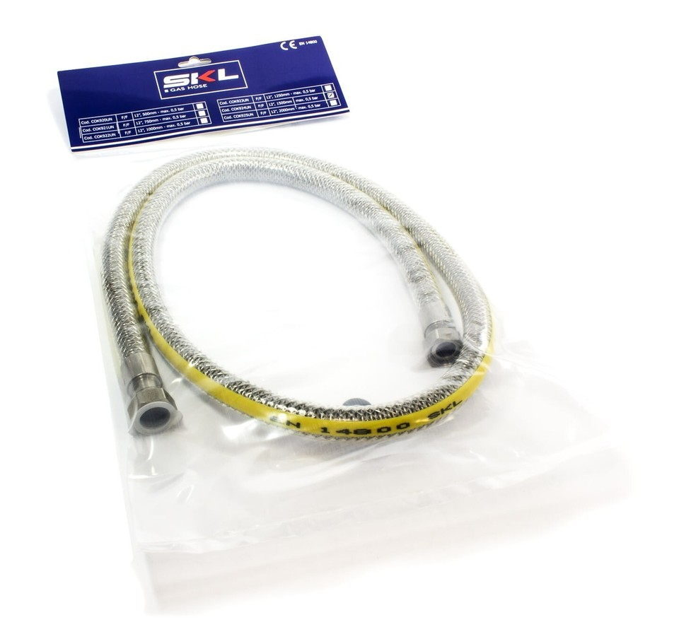 SKL Flexible Tube Kitchen Gas Female 1/2 " 1500mm EN14800 Ce ...