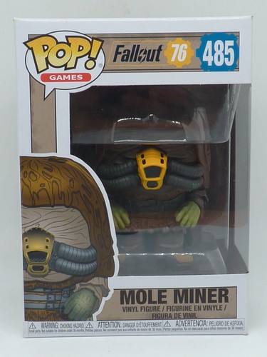 FUNKO POP 485 MOLE MINNER FALLOUT 76 | eBay