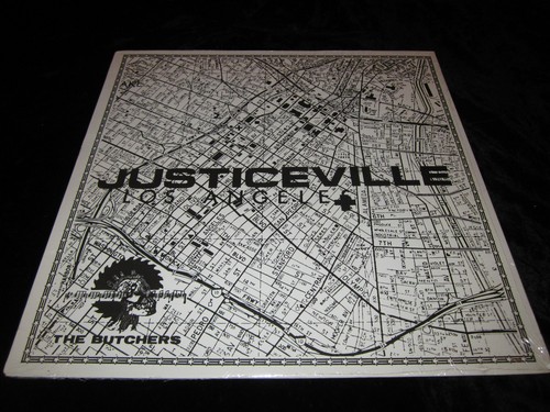 THE BUTCHERS - JUSTICEVILLE / RARE SEALED 12" VINYL SINGLE / 1987 ...