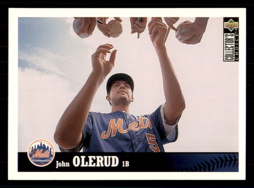 John Olerud 1997 Collector's Choice #392 New York Mets | eBay