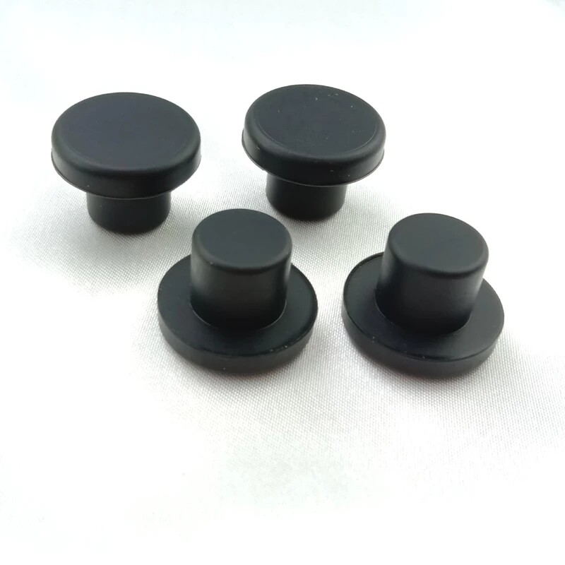 3mm-14mm Rubber Plug Black Silicone Plugs Rubber Caps Solid Dust Hole ...