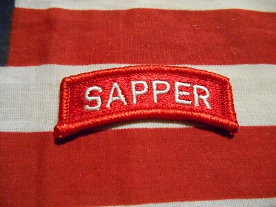 SAPPER UNIFORM COLOR TAB | eBay