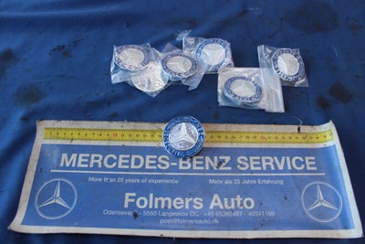 Emblems Mercedes Benz Hood Flat Badge Emblem Bonnet 1078800088 Genuine ...