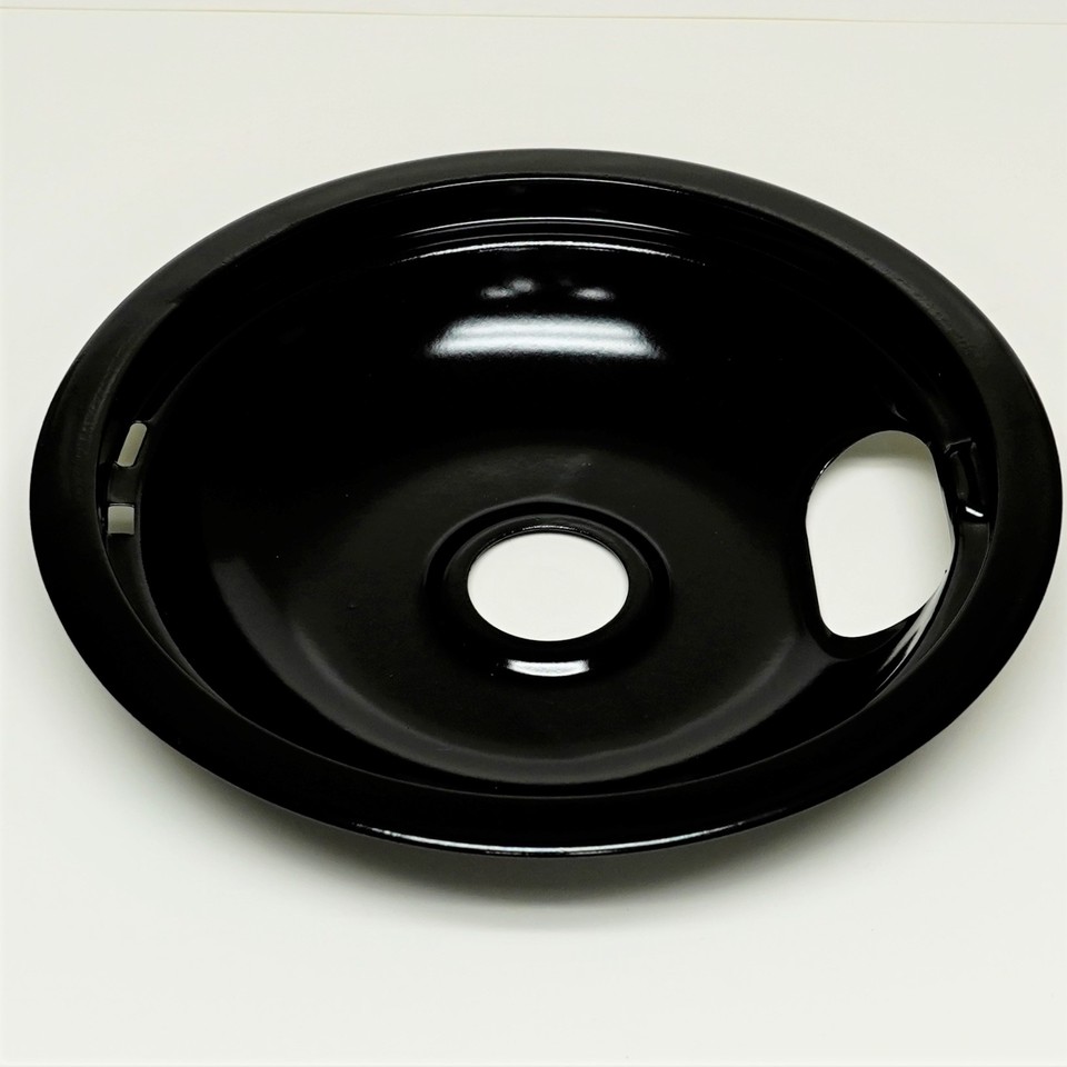 Range Stove Black Drip Pan Set 4 Pack for Whirlpool W10288051 2 Large 2 ...
