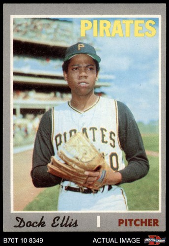 1970 Topps #551 Dock Ellis Pirates 6 - EX/MT | eBay