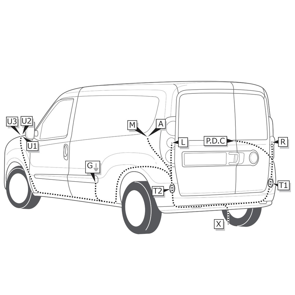 BRINK AHK für Opel Combo 12-18 starr + 13-pol ECS ES SPEZ | eBay UK