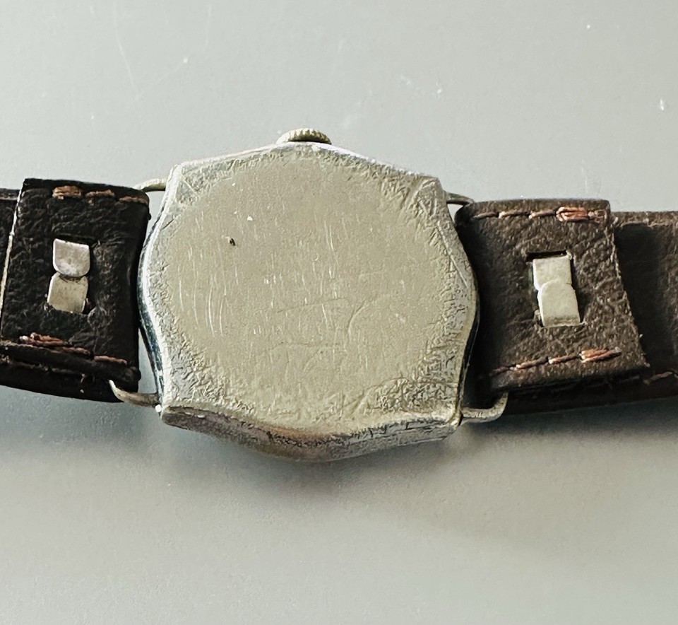 Vintage/Antique Unbranded 15 J Military Trench Swiss Men Watch-Needs ...