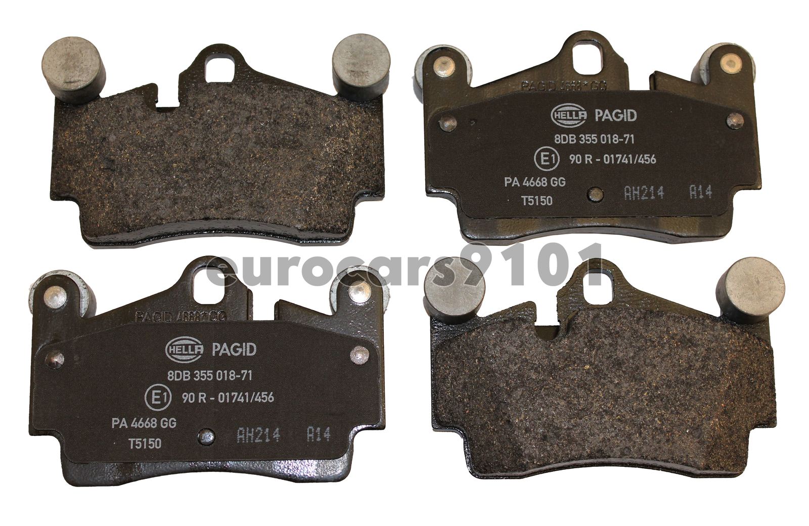 New! Volkswagen Hella-PAGID Rear Disc Brake Pad Set 355018711 ...