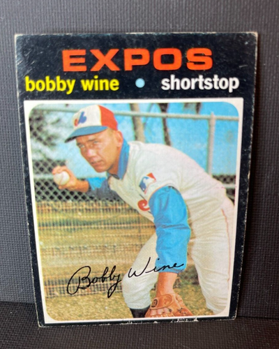 1971 TOPPS # 171 BOBBY WINE MONTREAL EXPOS | eBay