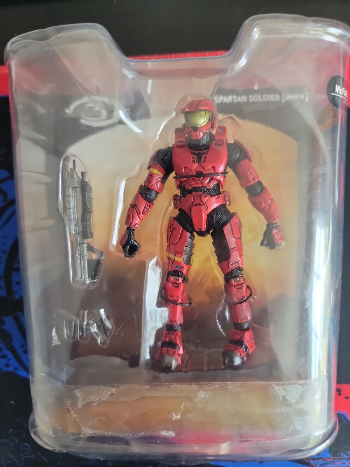 McFarlane Toys Halo 3 Series 1 - Spartan Soldier Mark VI Armor Red ...