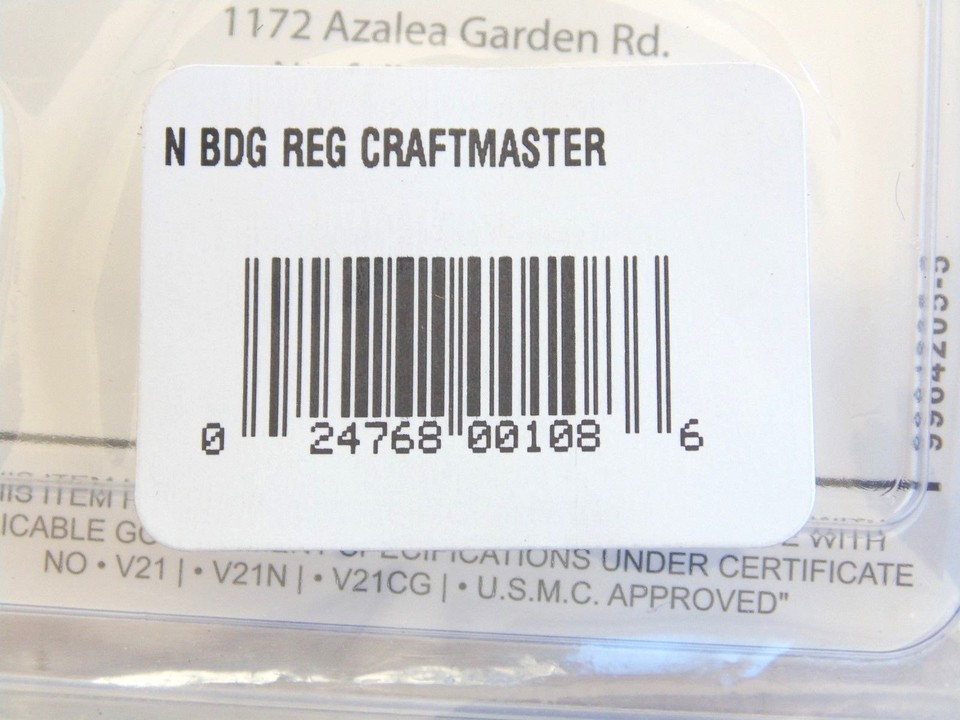 USN US NAVY NAVAL SHIP CRAFTMASTER FULL SIZE QUALIFICATION BADGE | eBay