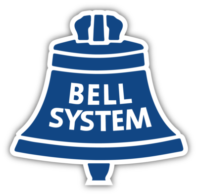 Bell System American Telephone Lines Company Retro Logo Vinyl Decal ...