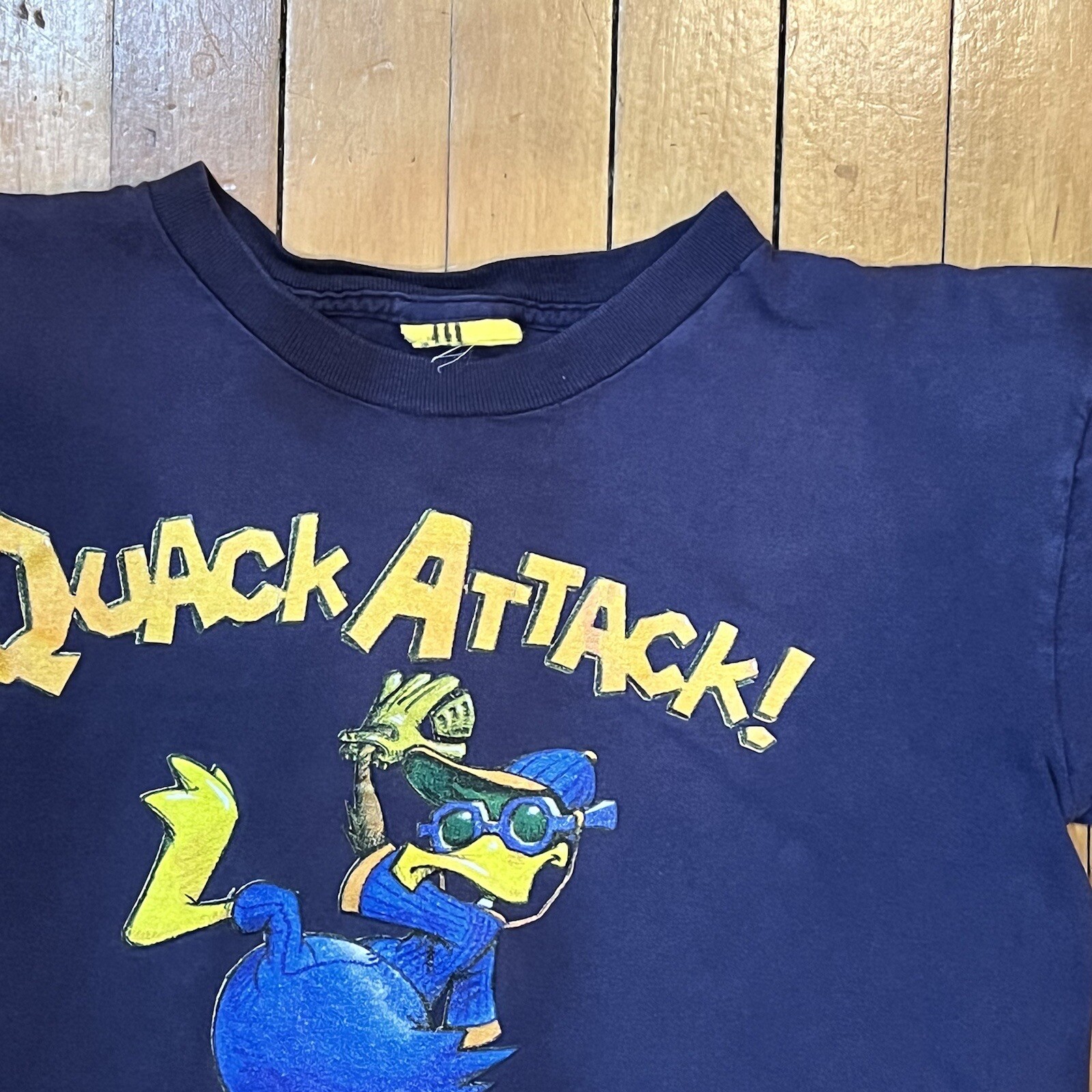Vtg Quack Attack 1994 Donald Duck Graphic T-Shirt 90s… - Gem