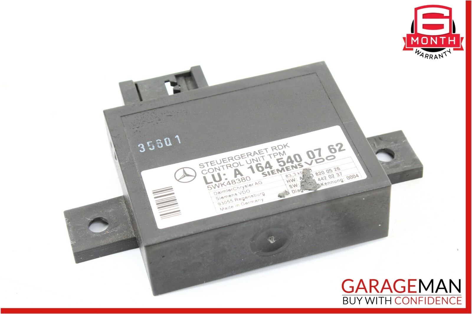 06-11 Mercedes W219 CLS550 SL550 E550 TPMS Tire Pressure Control Module ...