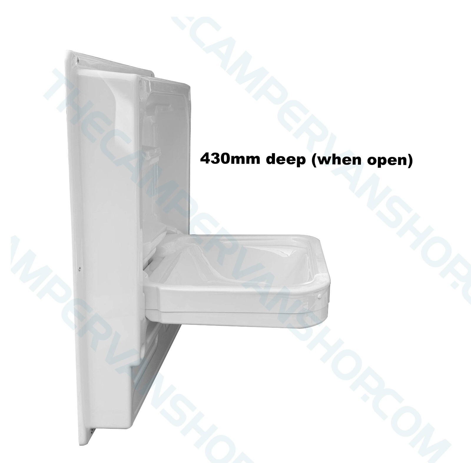 Campervan / Horsebox/ Boat Cleo Tip Up Sink/Basin + Drain | eBay