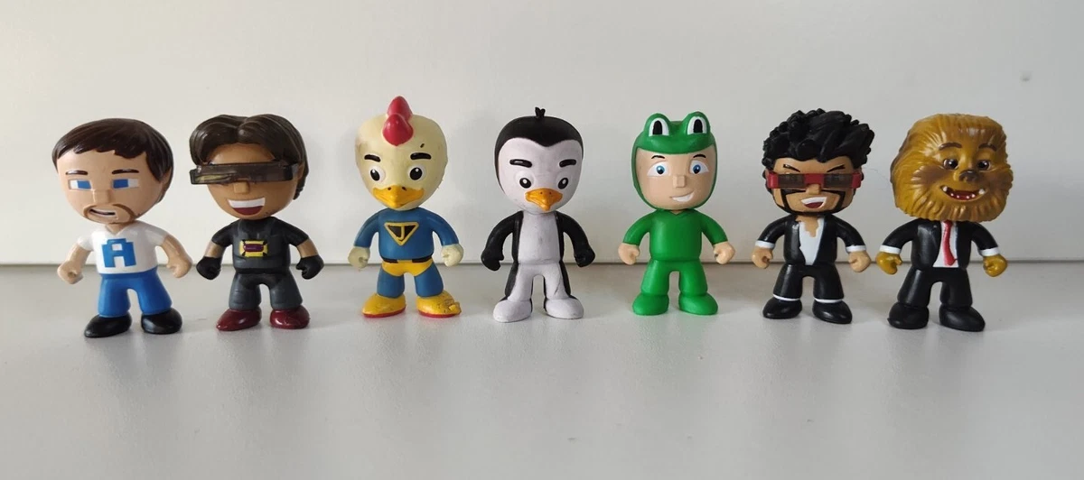 Youtubers Minecraft Plastic Figures
