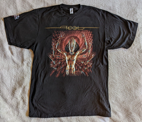 TOOL 2022 Fear Inoculum US Tour Concert Los Angeles Adult Large T-Shirt ...